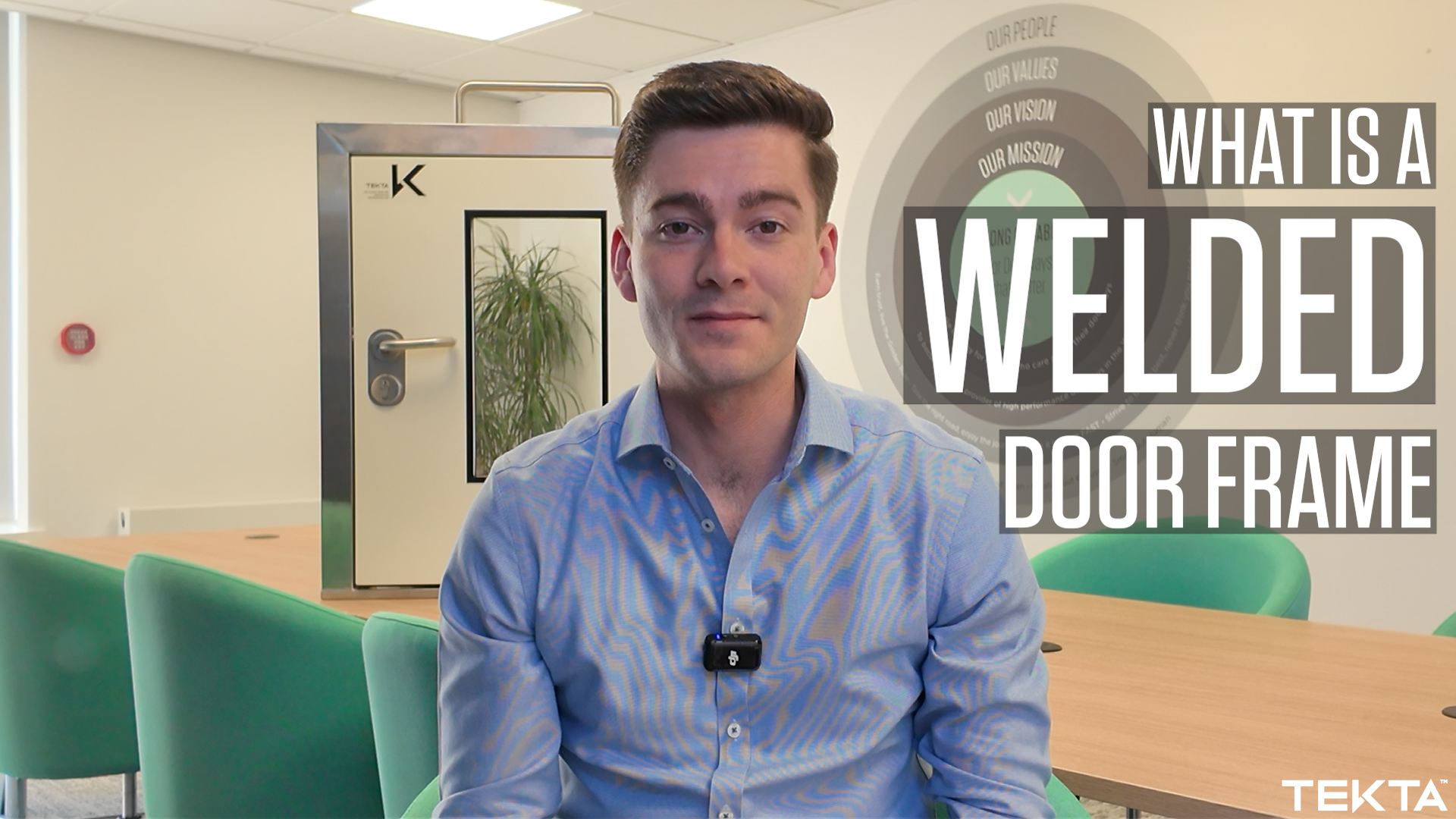 What is a welded door frame? | Tekta UK
